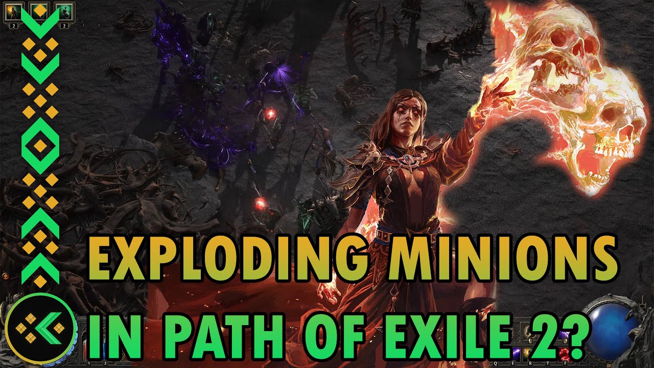 [PoE2] Potential Minion Explosion Build Outline - YouTube