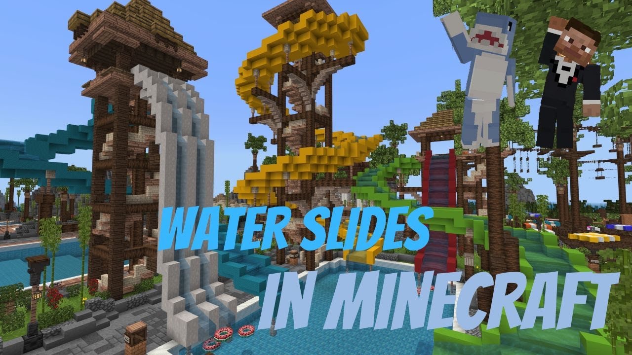 MINECRAFT WATER PARK! | Holiday Resort | Part 03 - YouTube