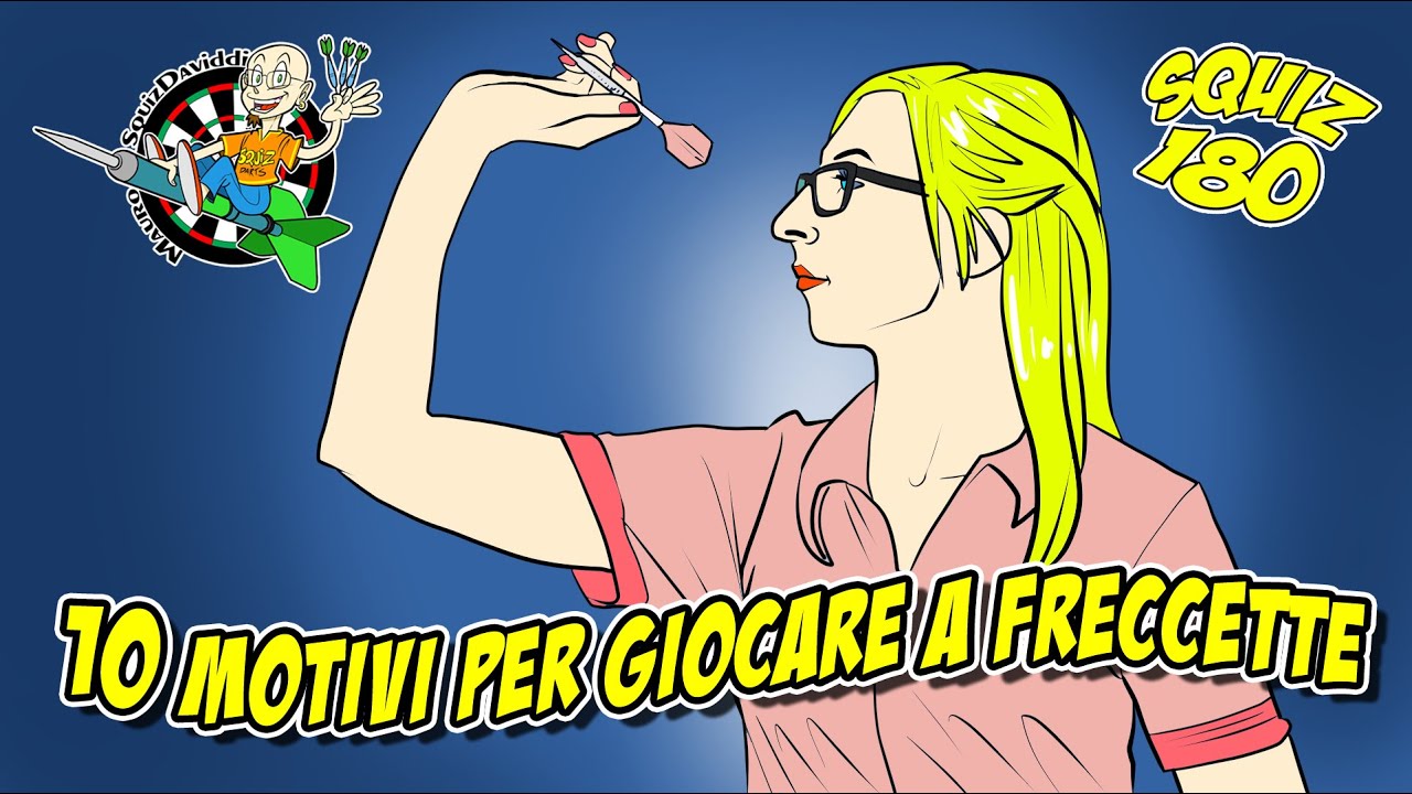 10 motivi per giocare a freccette - YouTube