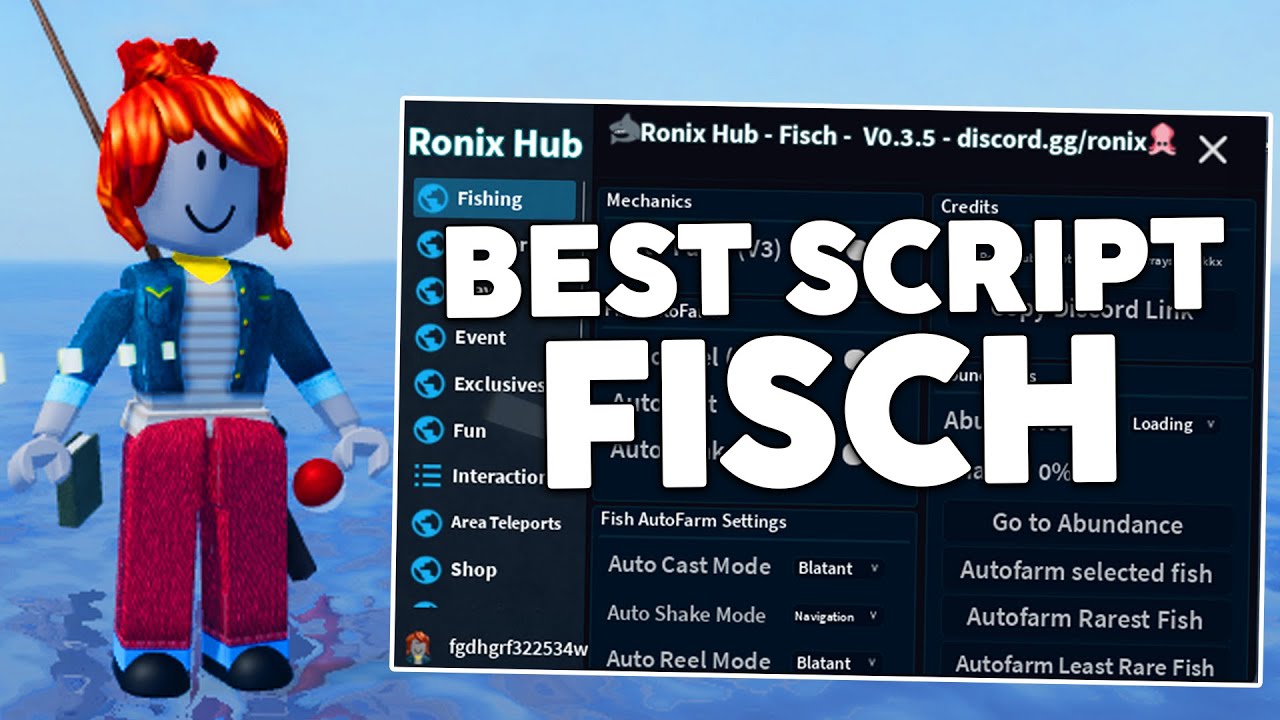 The *BEST* Script/Hack For The NEW Fisch Update (Roblox Fisch Script ...