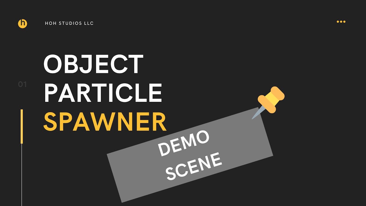 Object Particle Spawner: Demo Scenes - YouTube