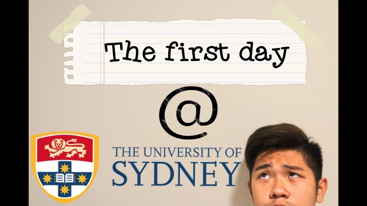 FIRST DAY AT UNI (UNIVERSITY OF SYDNEY) - YouTube