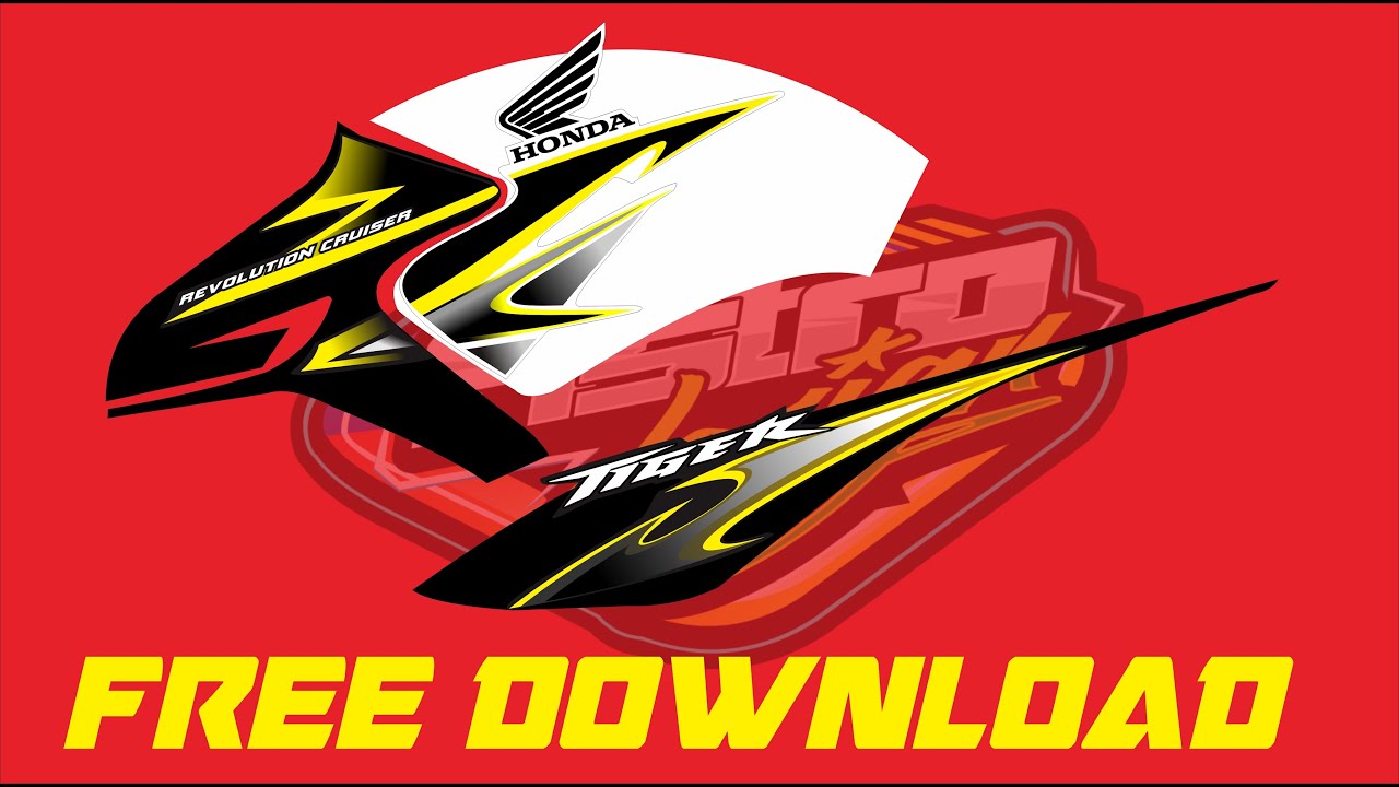 free download striping custom tiger revo kece link dibwah - YouTube