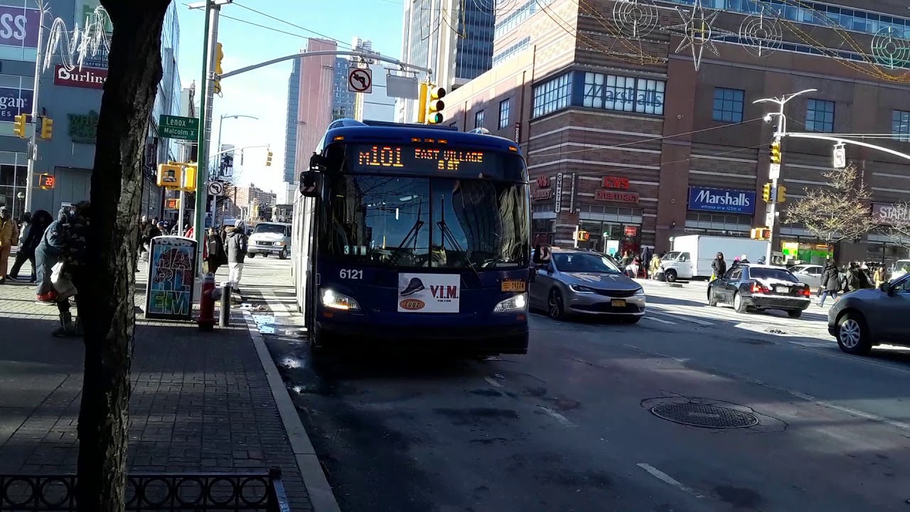 MTA: 2017 New Flyer Xcelsior XD60 [6121] M101 Bus - YouTube