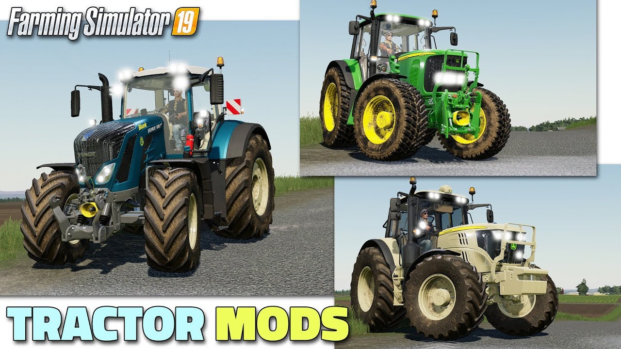 FS19 | New Tractor Mods (2020-04-21) - review - YouTube