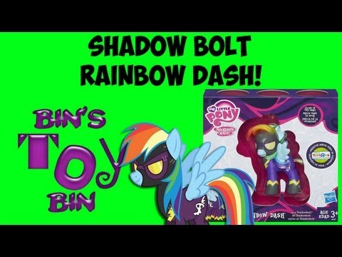 Shadow Bolt RAINBOW DASH Toys R Us 2013 Comic Con Exclusive My Little ...