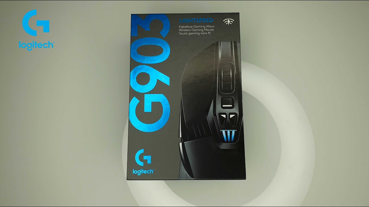 Logitech G903 Lightspeed (Hero) Unboxing - YouTube