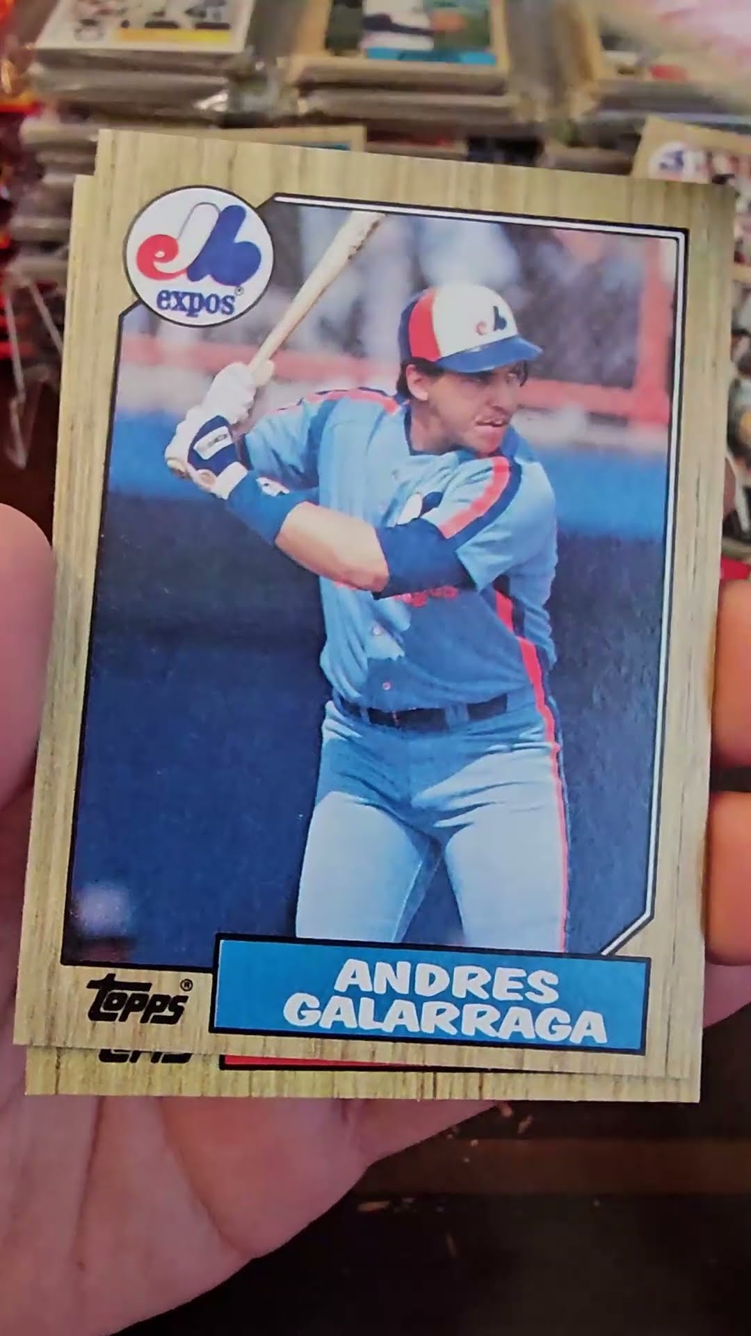 1987 Topps Baseball Cards Pack Opening #shorts #junkwax #baseballcards