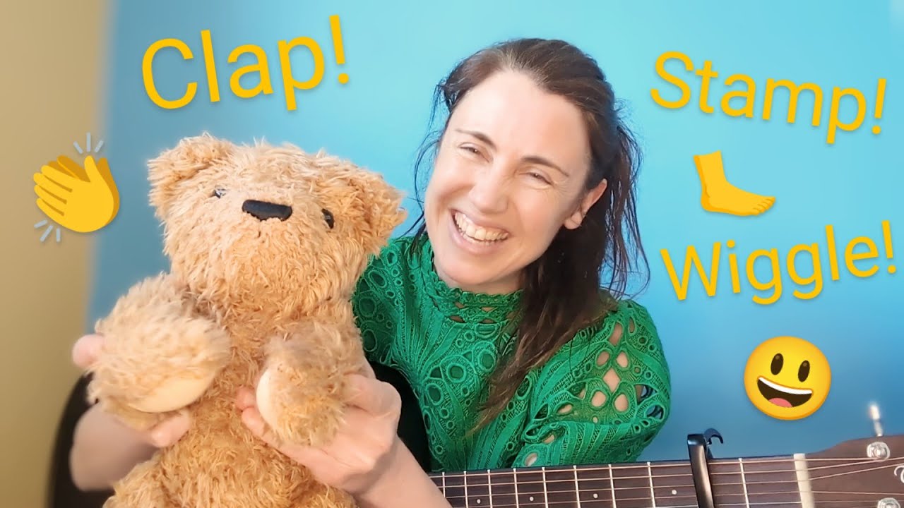 Clap, Stamp, Wiggle and Groove Song @BeckyBops Fun action song! Simple ...