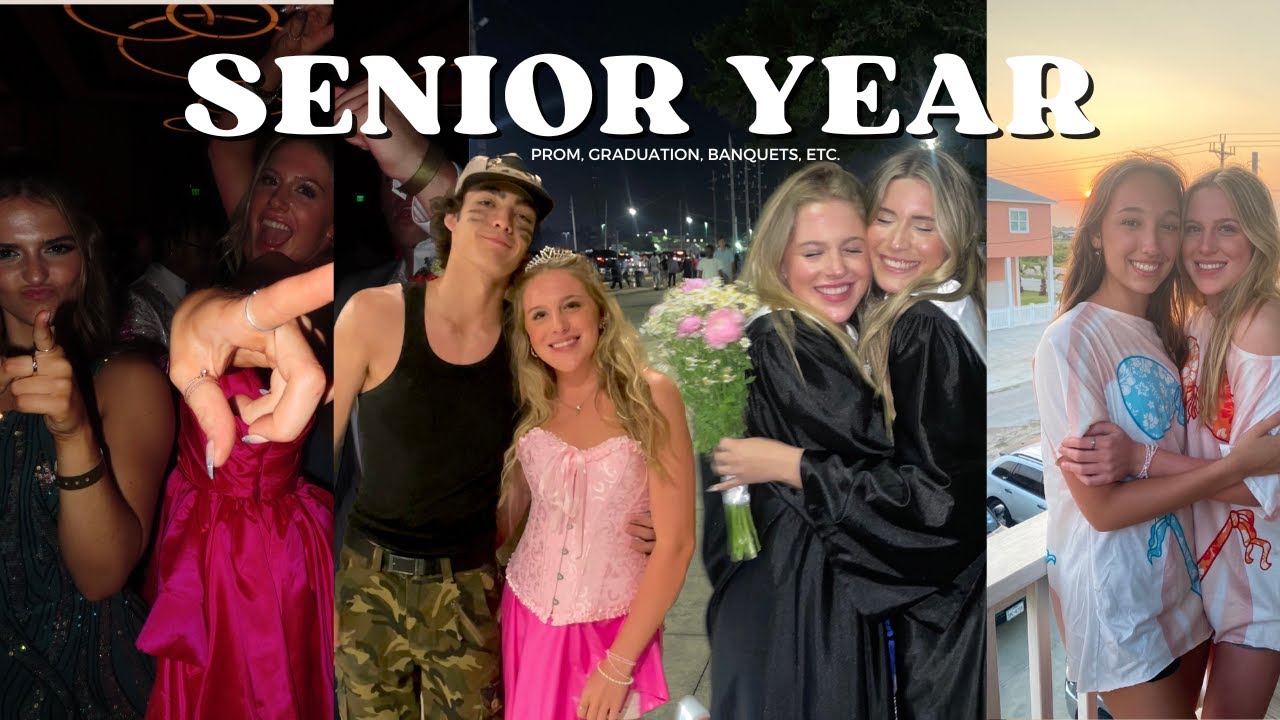 SENIOR YEAR: prom, graduation, etc. - YouTube