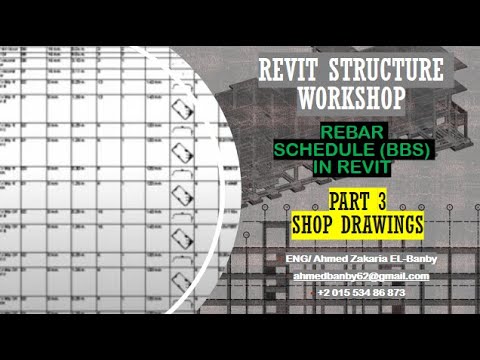 3-19 Rebar Schedule (BBS) in Revit - YouTube