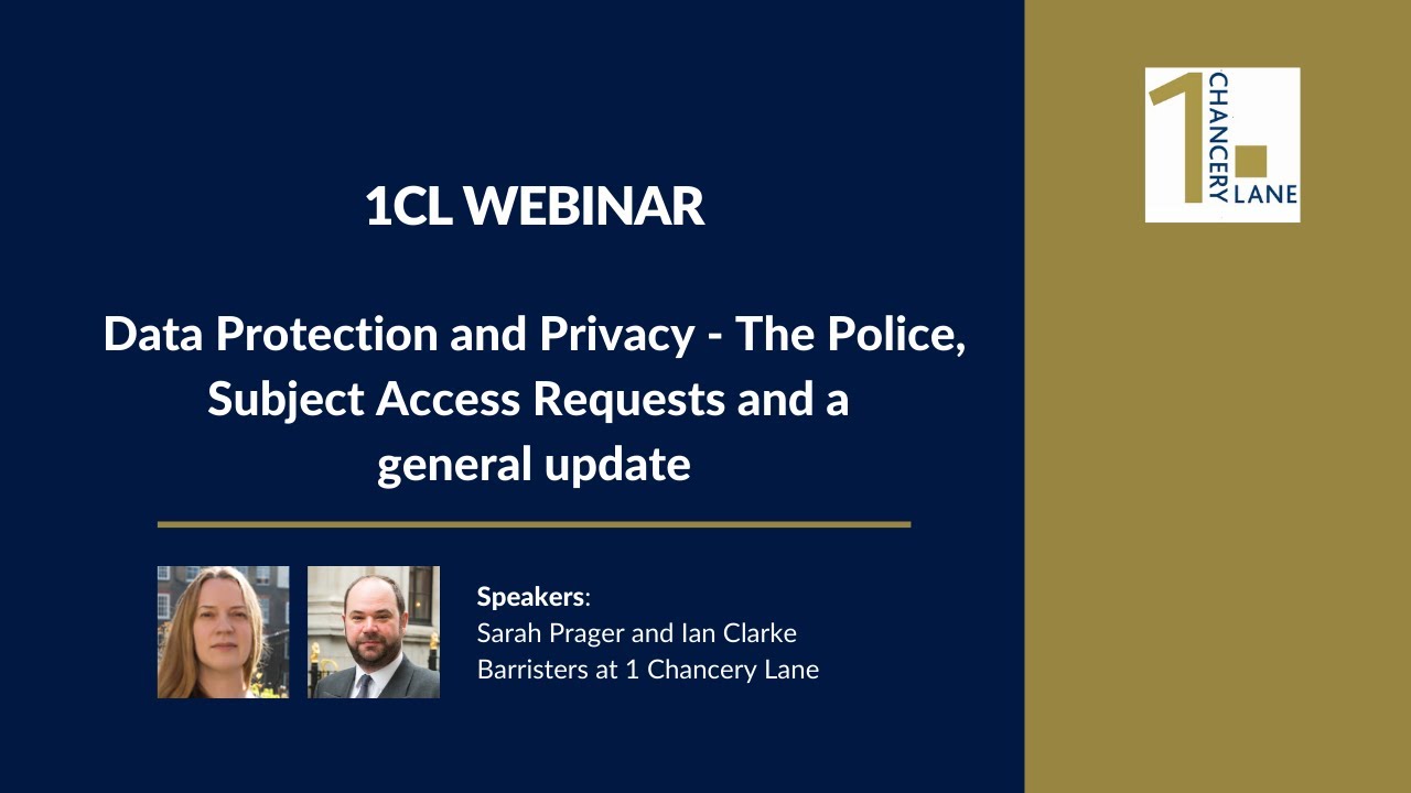 Data Protection and Privacy - The Police, Subject Access Requests and a ...