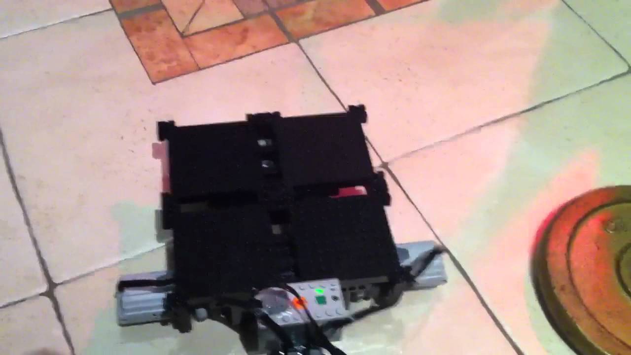 Lego weight test using multi-directional Rotacaster wheels - YouTube