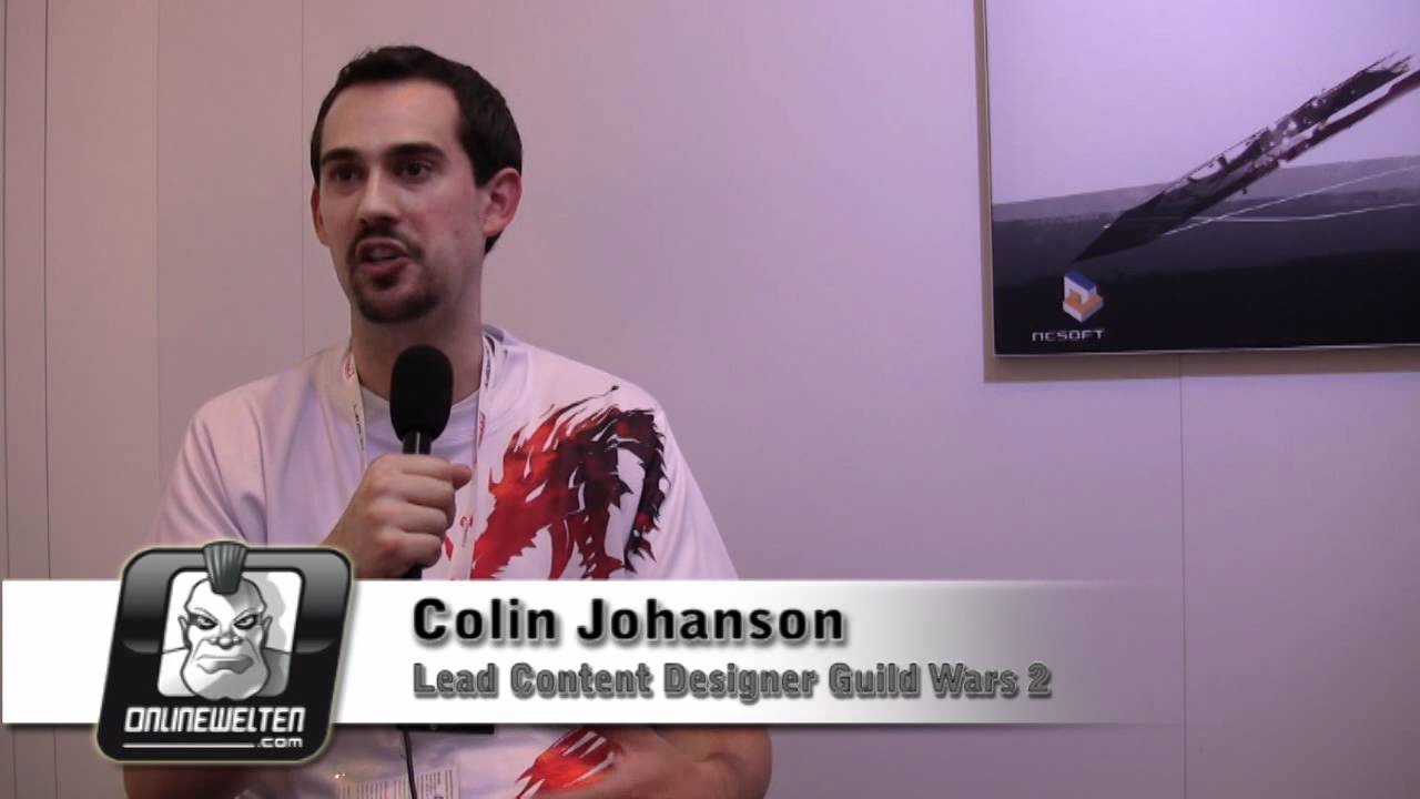 Gamescom 2011 - Guild Wars 2 Interview mit Colin Johanson - YouTube
