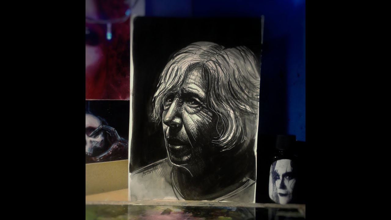 Elise Rainier | #inkpainting | - YouTube