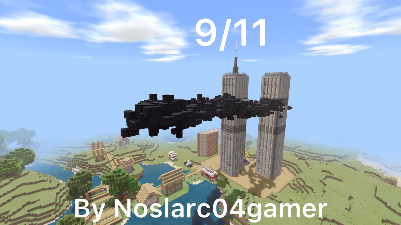 9/11 Tribute in Minecraft (20th Anniversary) A Short Movie - YouTube