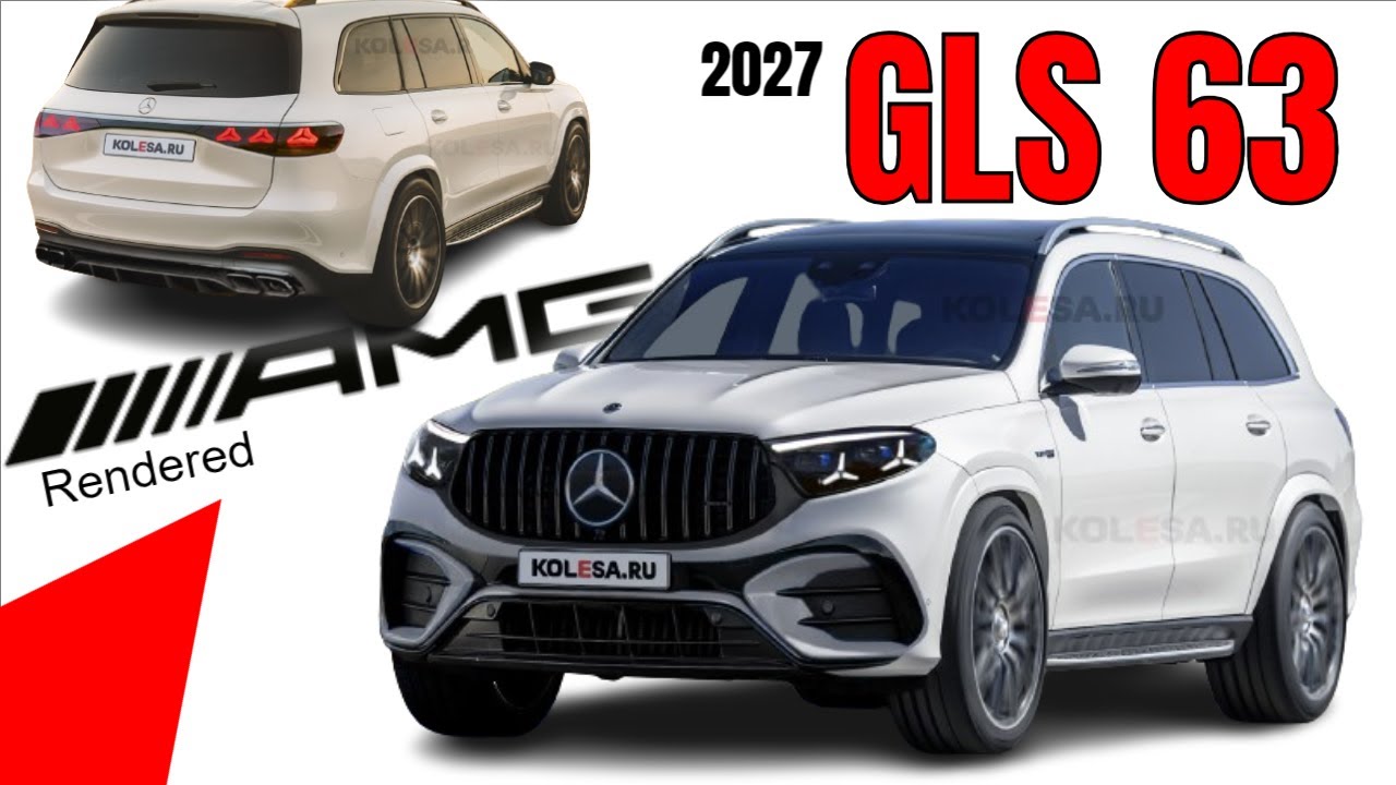 New 2027 Mercedes-Benz GLS 63 Facelift Rendered - YouTube