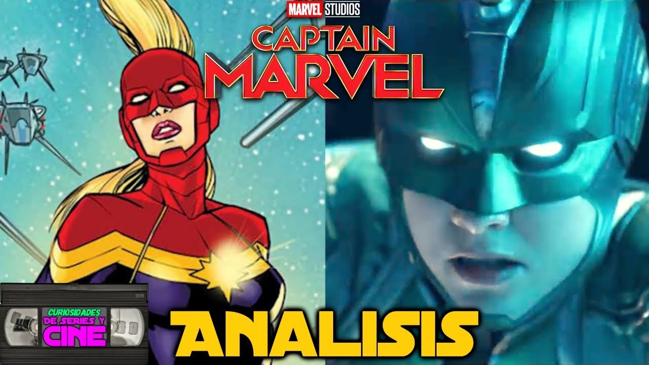 CAPTAIN MARVEL -Análisis del primer tráiler ¿Jude Law es el villano ...