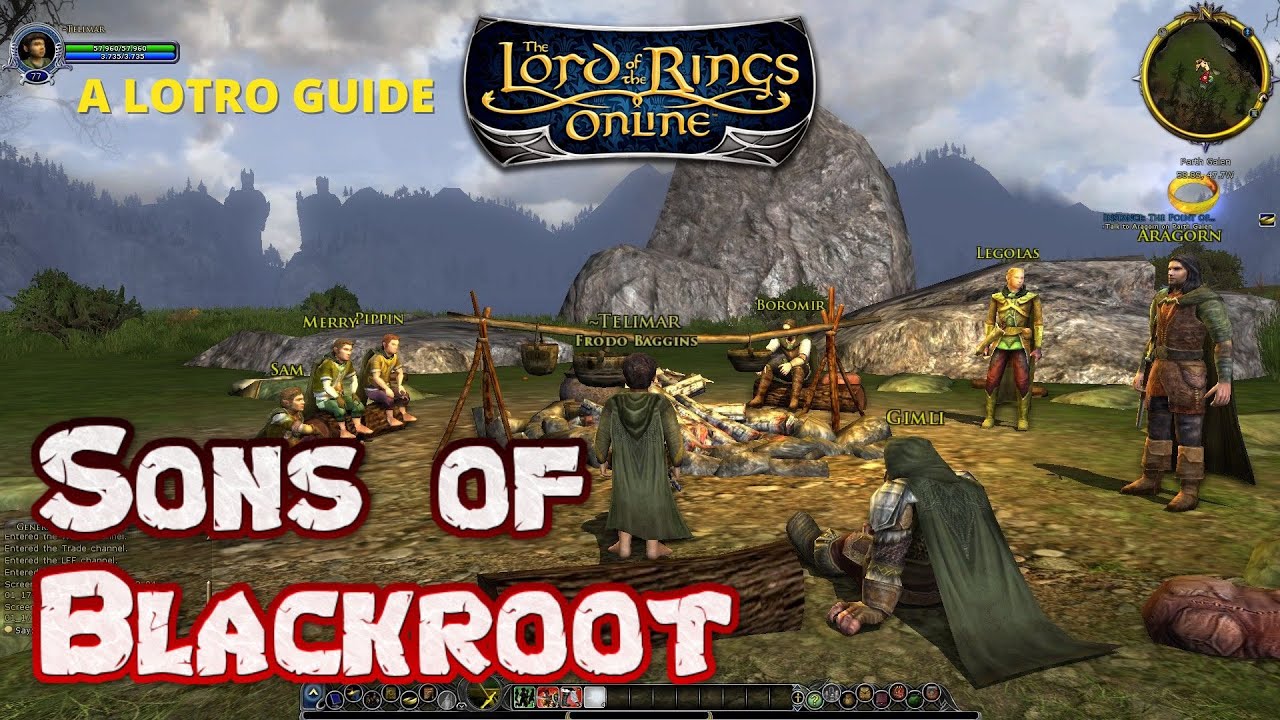 Sons of Blackroot - Lord of the Rings Online - YouTube