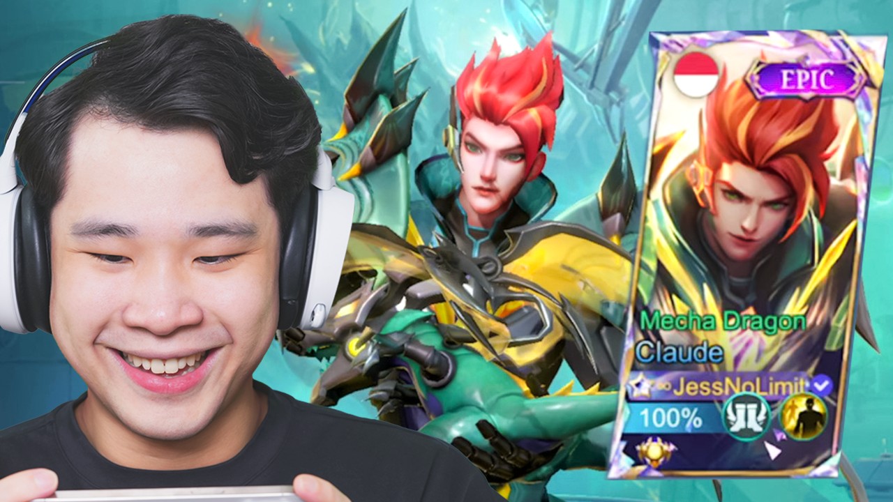 Review Skin Terbaru Claude Mecha Dragon Revamp! (Mobile Legends) - YouTube