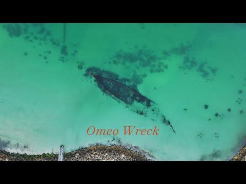 Omeo Wreck in Perth 4K drone video