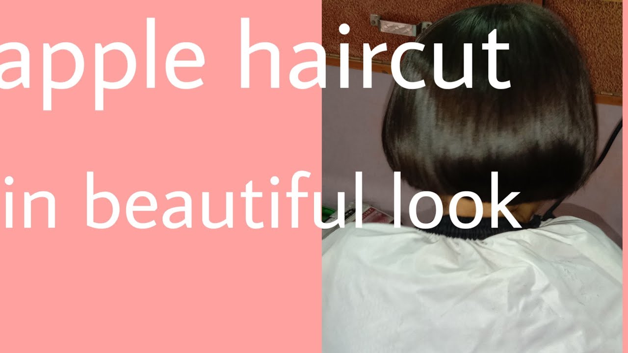 Long to short Apple haircut beautiful look in cute baby girl - YouTube