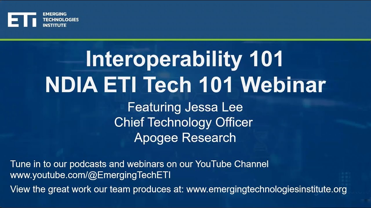 Tech 101: Interoperability - YouTube