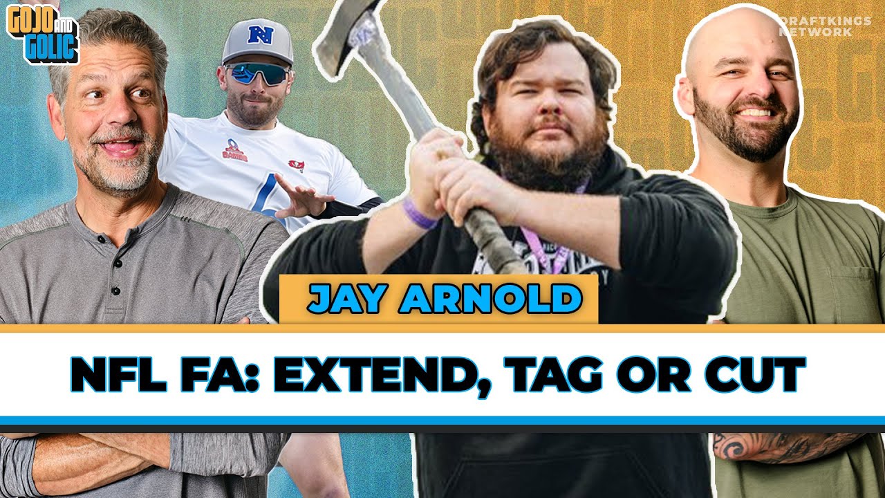 NFL QBs: Extend, Tag Or Cut, Bucs' Baker Problem & Jay Arnold on Daytona 500 | GoJo & Golic ...