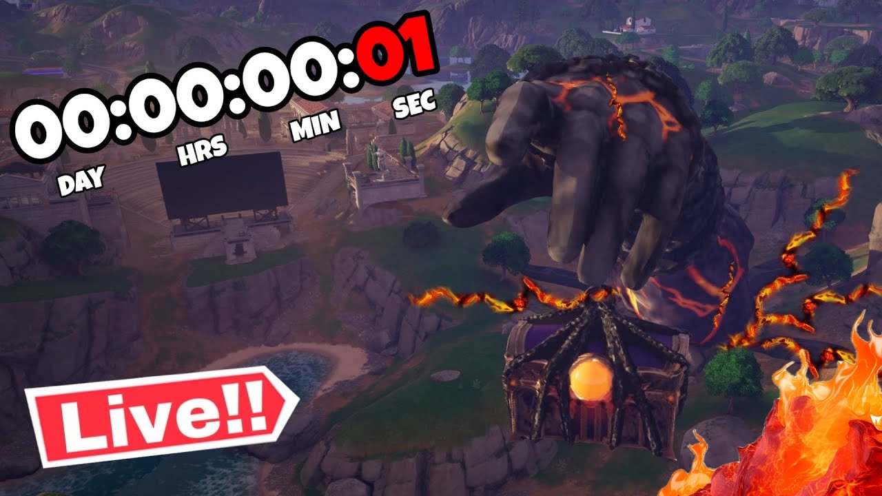 🔴 *NEW* THE HAND FORTNITE LIVE EVENT RIGHT NOW Today! (Fortnite Chapter ...