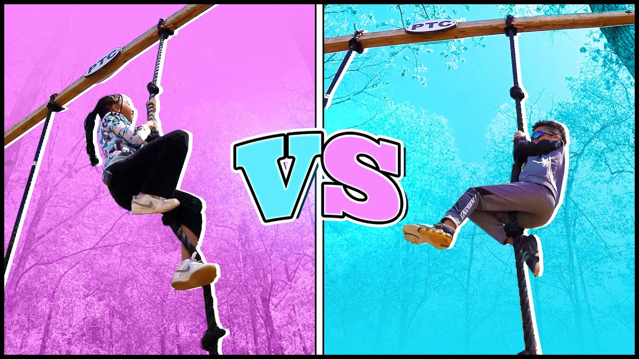 GIRLS vs BOYS FIT CHALLENGE 💪🏼 - YouTube
