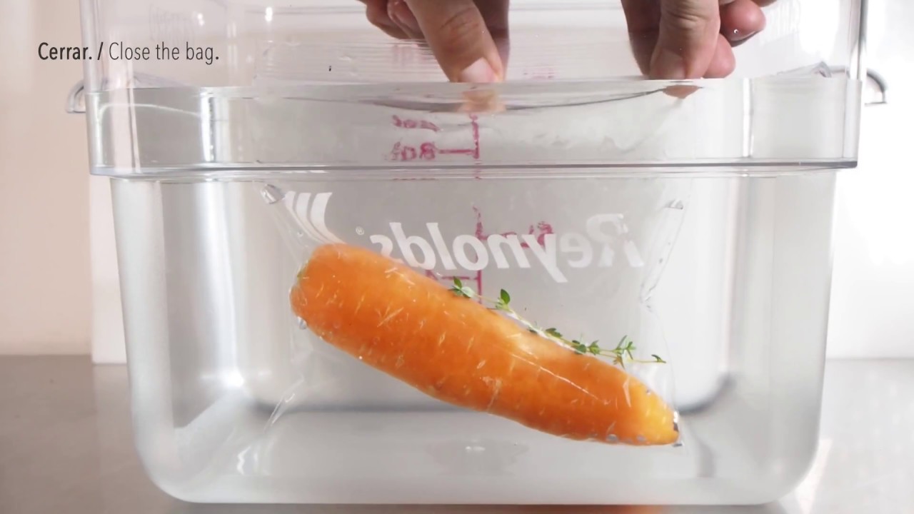 Empacado al vacío fácil. / Easy sousvide packing - YouTube