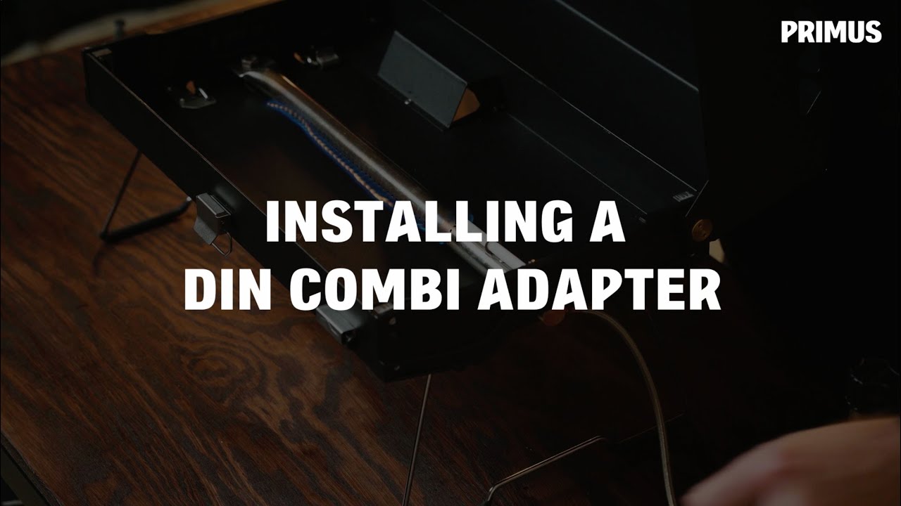 Installing a DIN combi adapter - YouTube