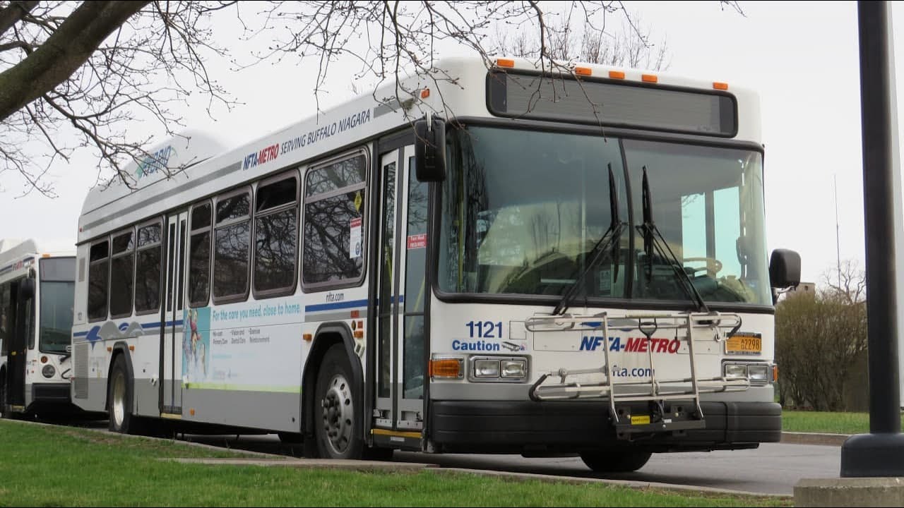 NFTA Metro Ride Route 44B Inbound [FULL ROUTE] Bus 1124 - 2011 Gillig ...