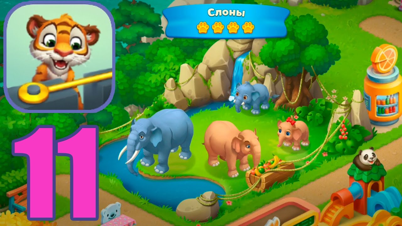 Wildscapes | Gameplay Walkthrough (iOS, Android) | Прохождение игры | Три в ряд | Дикие пейзажи ...