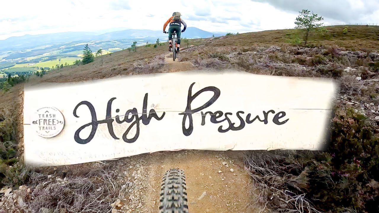 High Pressure - Tarland Trails - Scotland MTB Red Flow Trail - YouTube