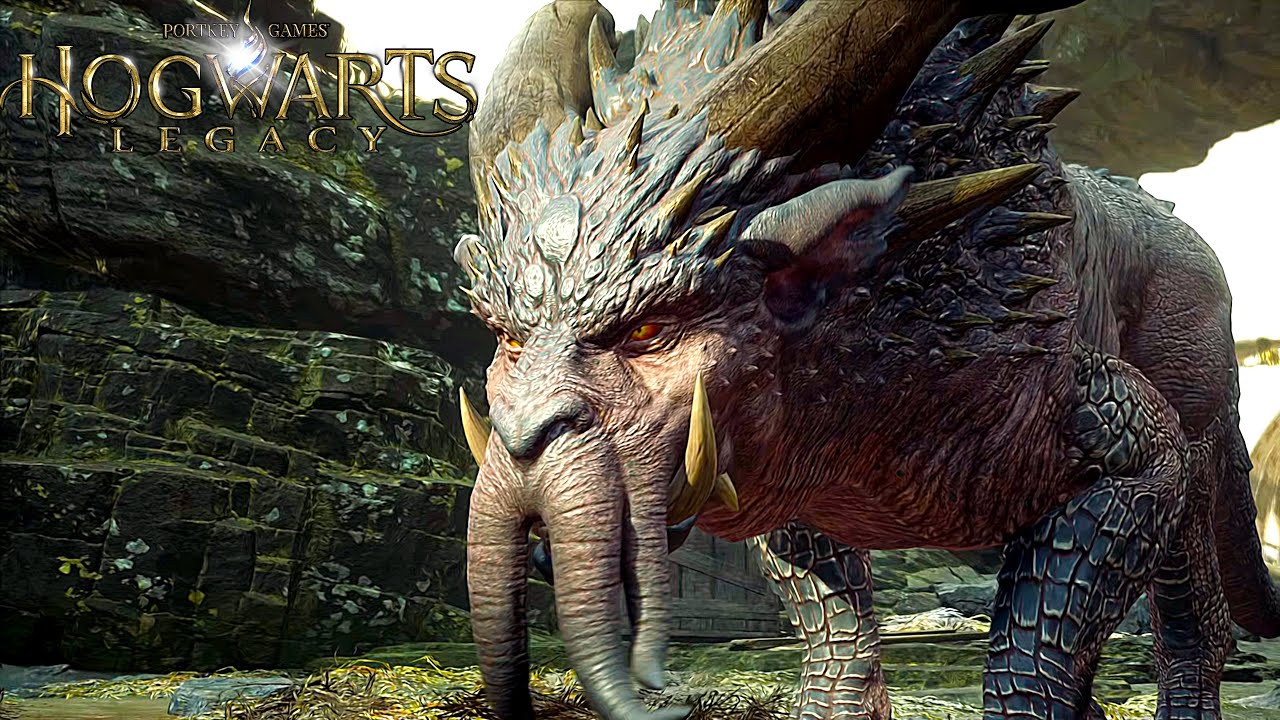 Hogwarts Legacy | Graphorn Boss Fight | No Damage/Hard Mode (PS5) - YouTube