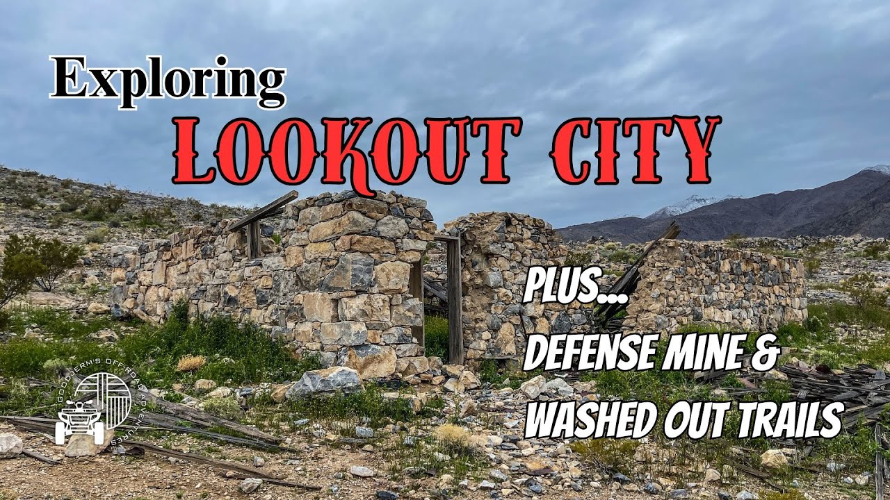 Exploring Lookout City and Defense Mine, plus some fun washed out ...