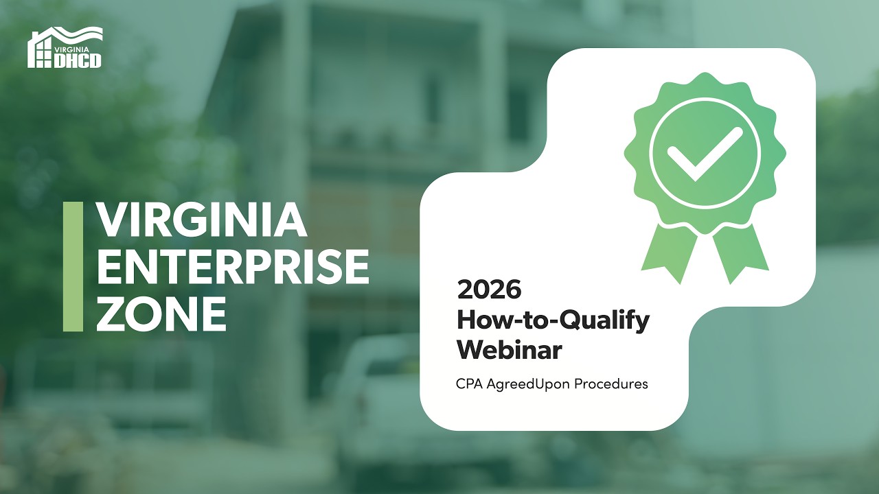 Virginia Enterprise Zone (VEZ) How-to-Qualify | CPA Agreed Upon ...