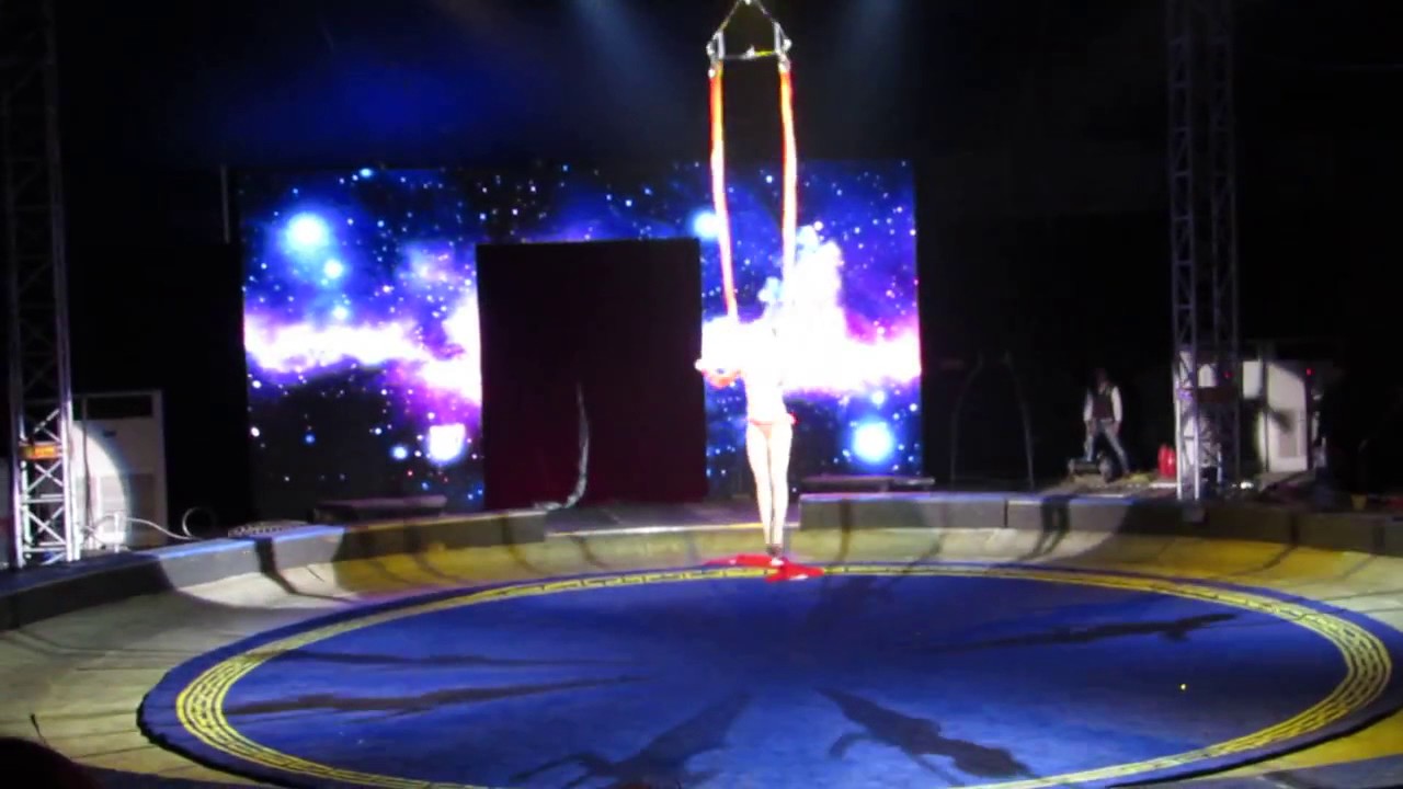 Aerial Cord Lisse Circus Act Variety Show Entertainment - YouTube