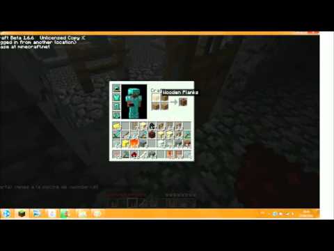 Comment faire une table de crafting dans Minecrraft ! - YouTube