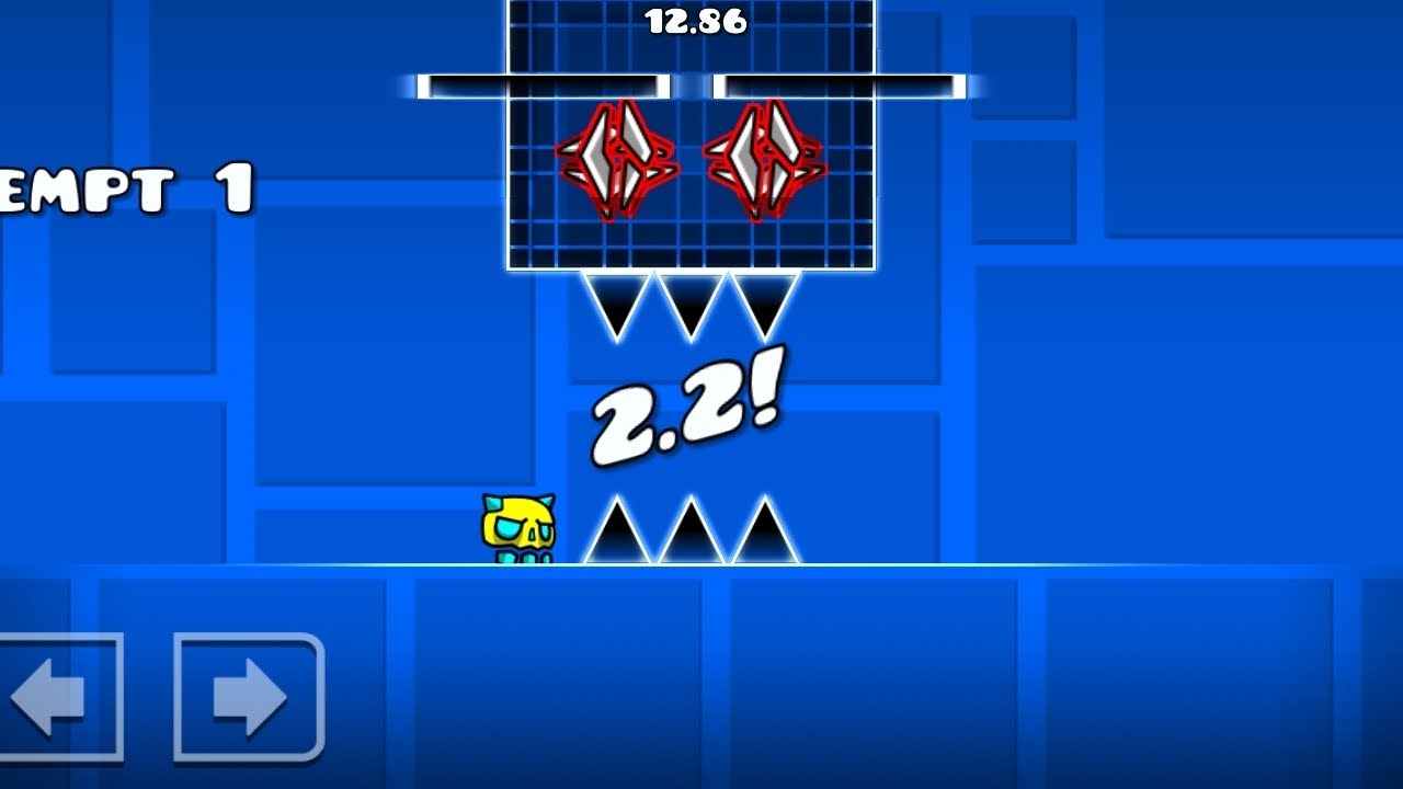 I played geometry dash on Cam for the first time! @RobTopGames - YouTube