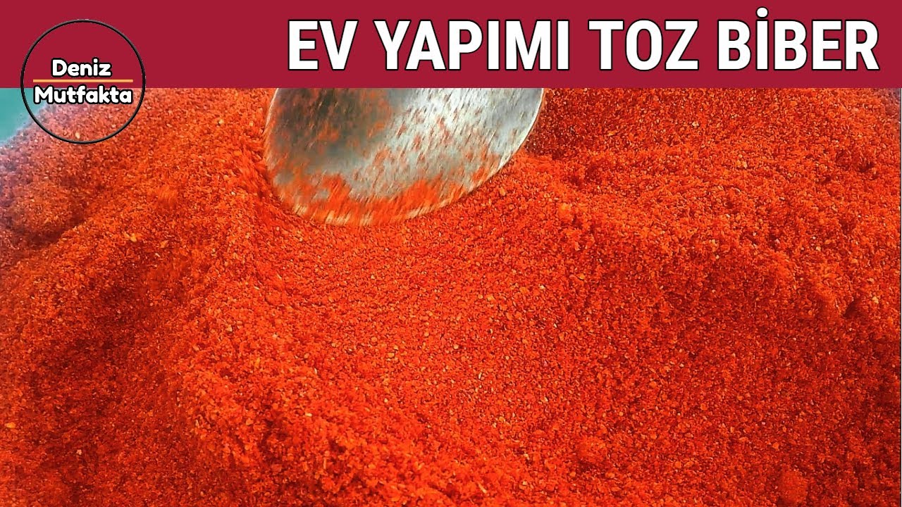 Ev Yapımı Kırmızı Toz Biber Nasıl Yapılır? (Toz Biberin Yolculuğu ...