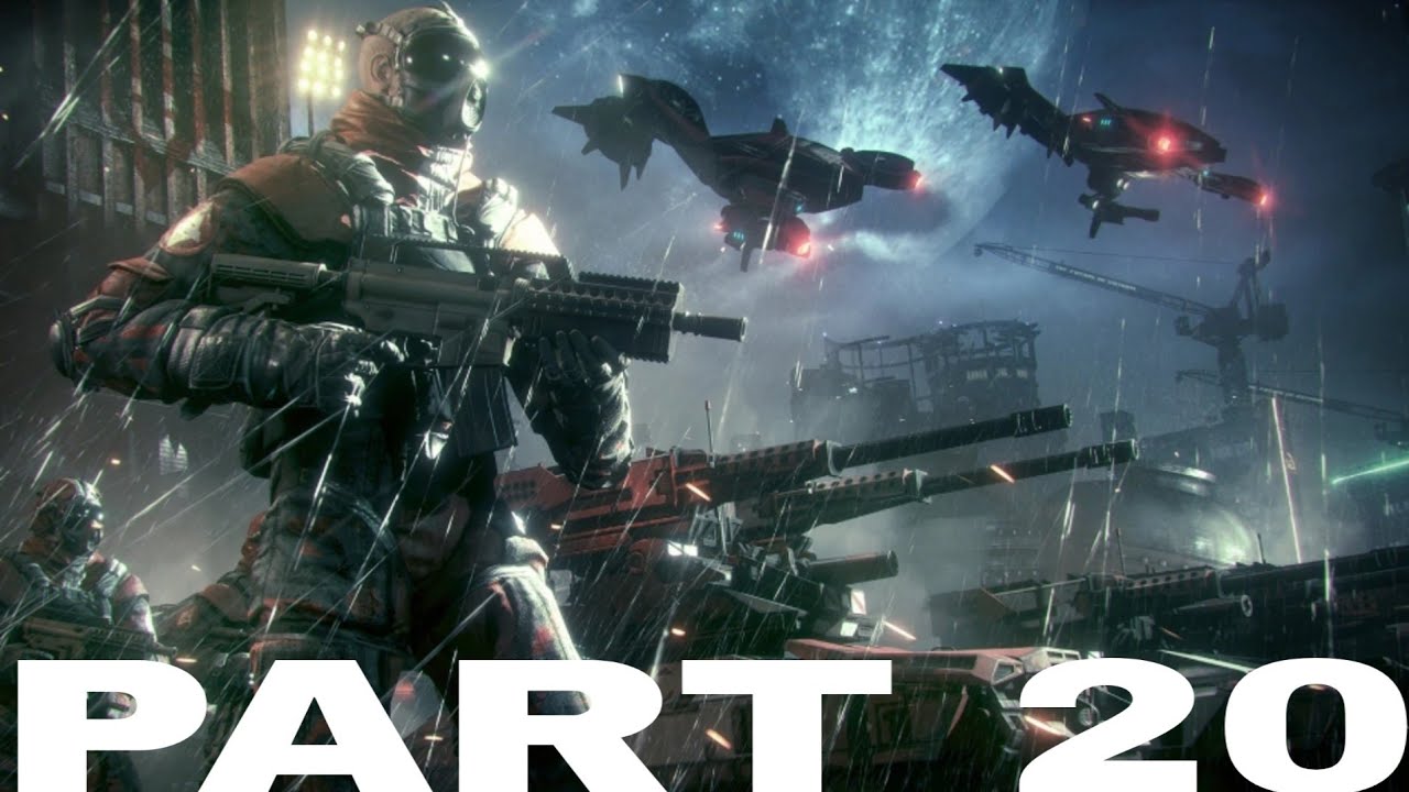 BATMAN ARKHAM KNIGHT WALKTHROUGH PART 20 THE MILITIA (PS4) - YouTube