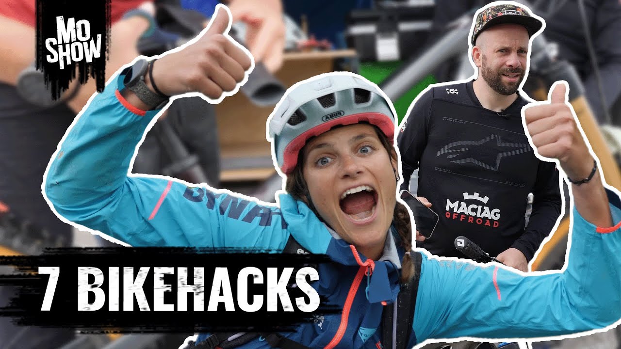 7 Bike Hacks 🚲 - MTB Lifehacks die Du kennen musst 😵 ⚠️ | MO Show - YouTube
