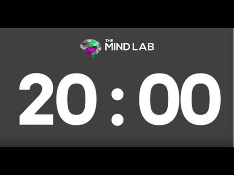 Countdown Timer - 20 minutes - sad horn - YouTube