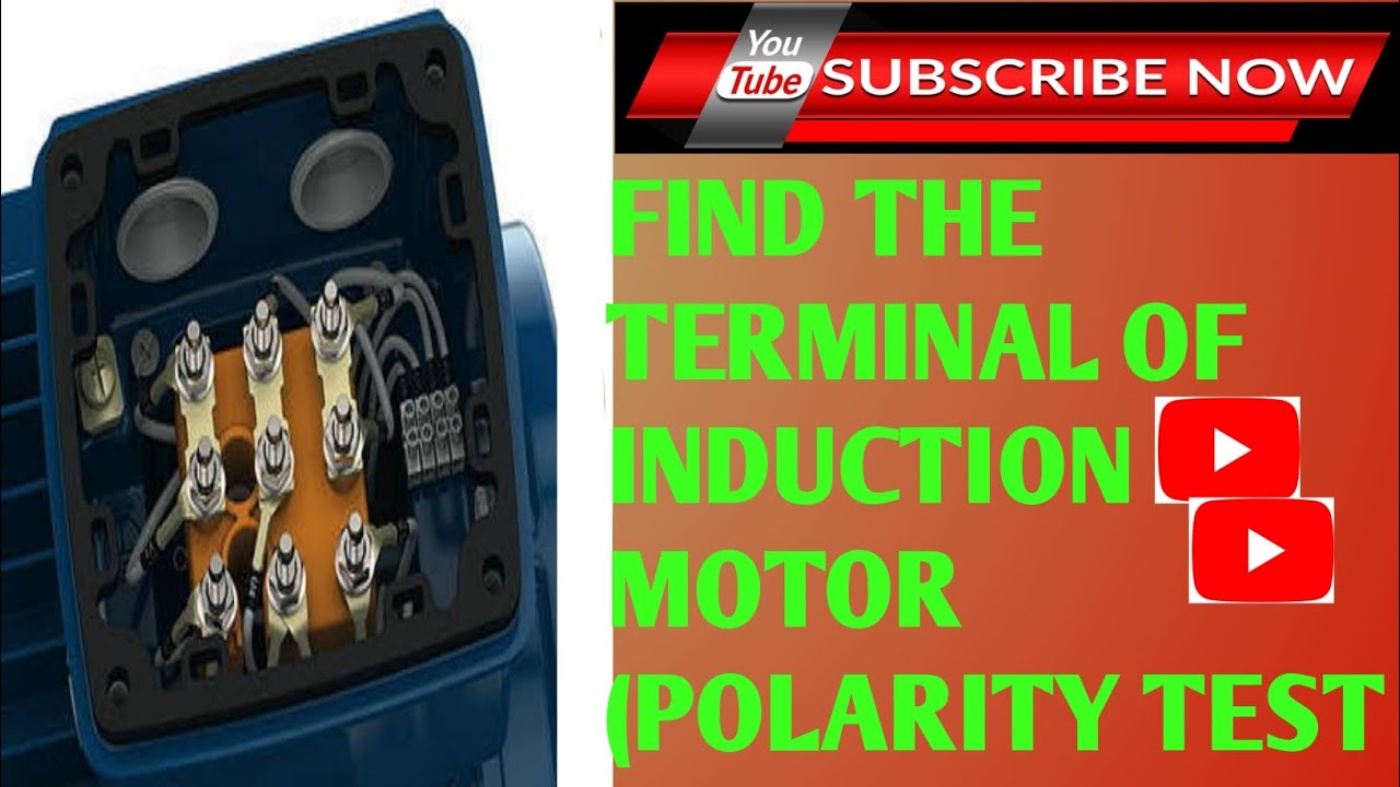 Polarity Test of Induction motor| Induction motor ki terminal ki ...