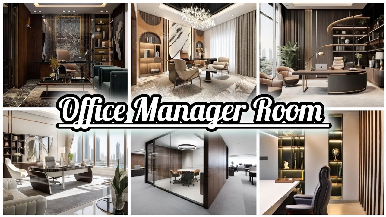 Extreme High Level Office Manager Room Decor | Cool And Luxury Elegant ...