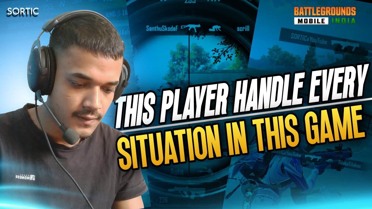 THIS INDIAN PLAYER MASTERD EVERY SITUATION IN THIS GAME ☠️🇮🇳 SORTIC ...