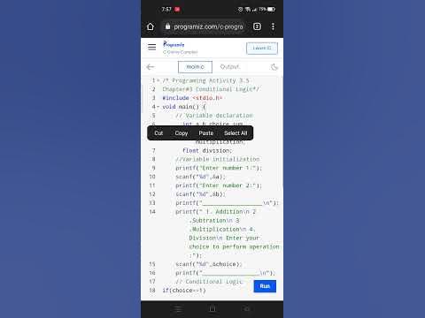 Chapter#3 Programming Activity 3.5 (Solution) Class 10 Computer Science - YouTube
