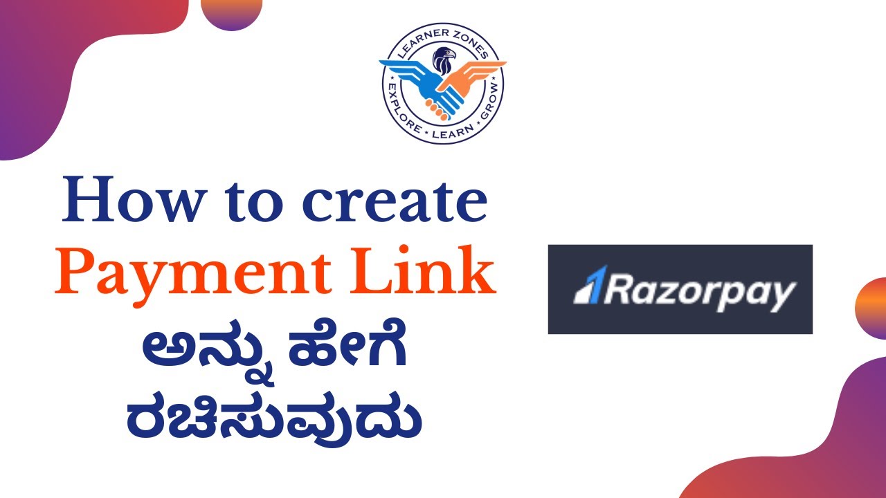 How to create payment link in RAZORPAY ನಲ್ಲಿ ಹಣ ಪಾವತಿ ಲಿಂಕ್ ಅನ್ನು ಹೇಗೆ ...